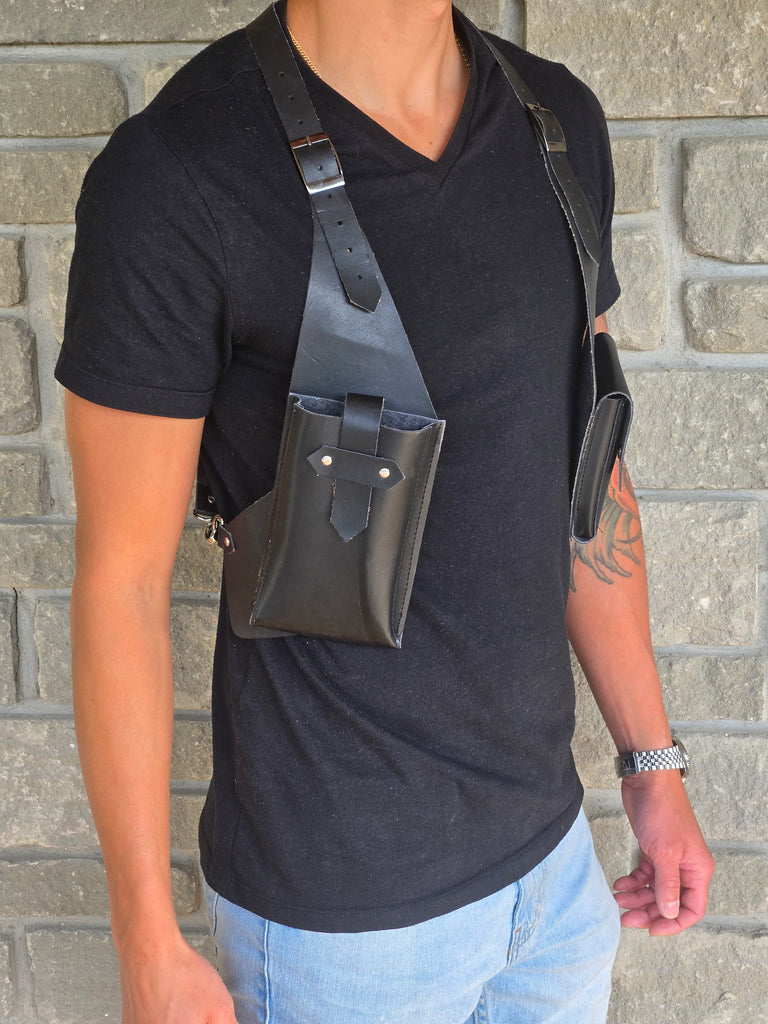 Universal Leather Phone Holster: Style Meets Functionality – LD West